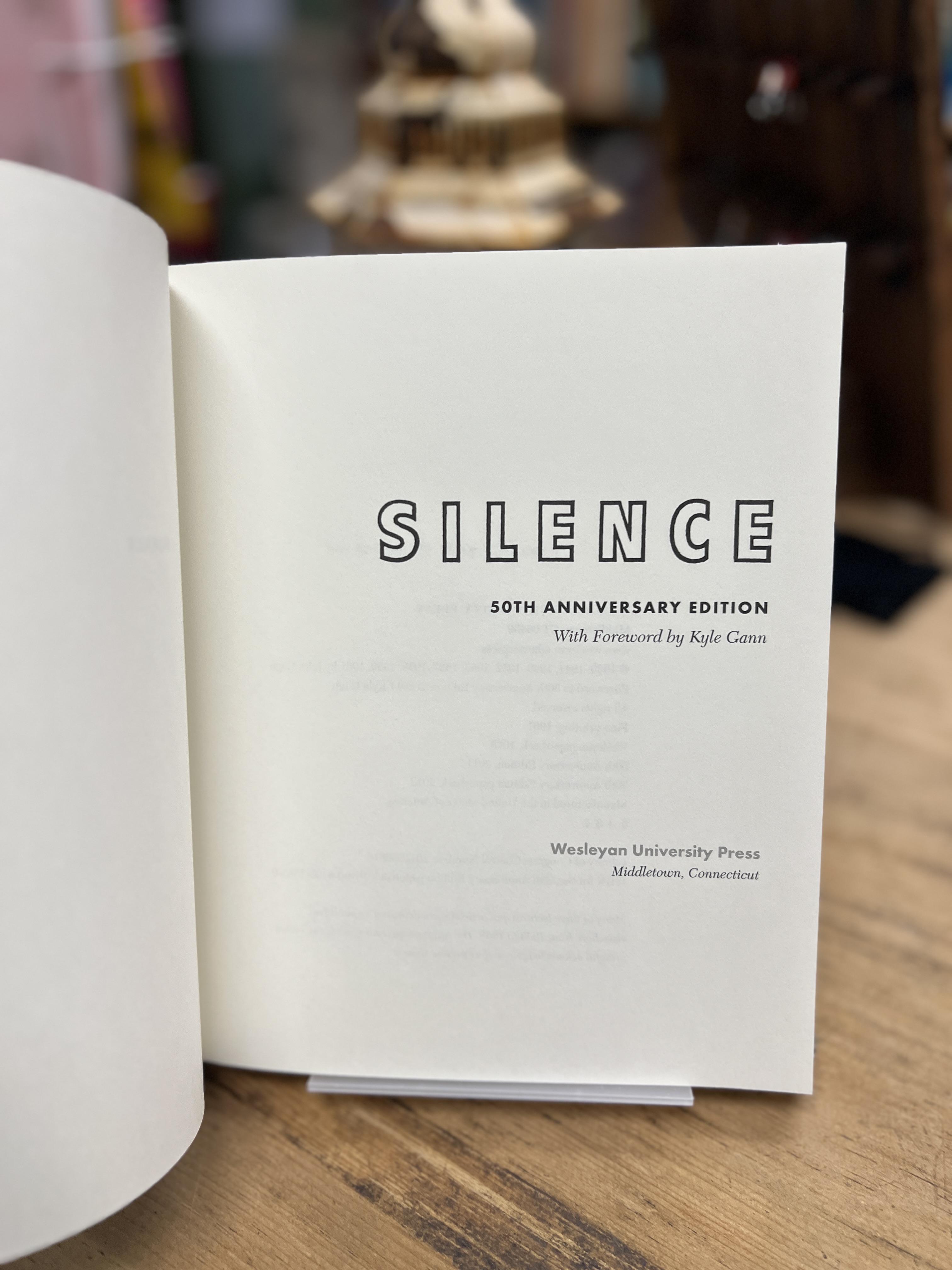 Silence: 50th Anniversary Edition